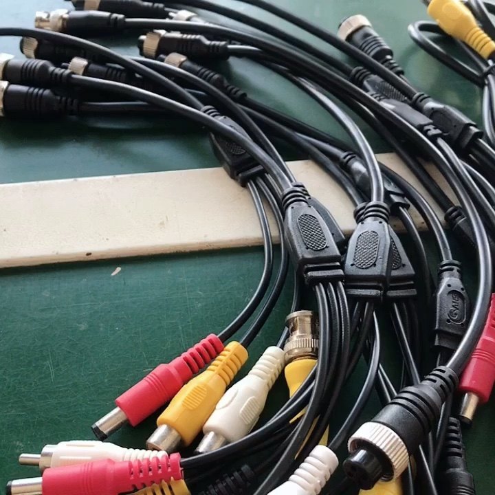 4 Pin Female Aviation Head To Bare Wire Cable Dvr Connection Line 4 ...