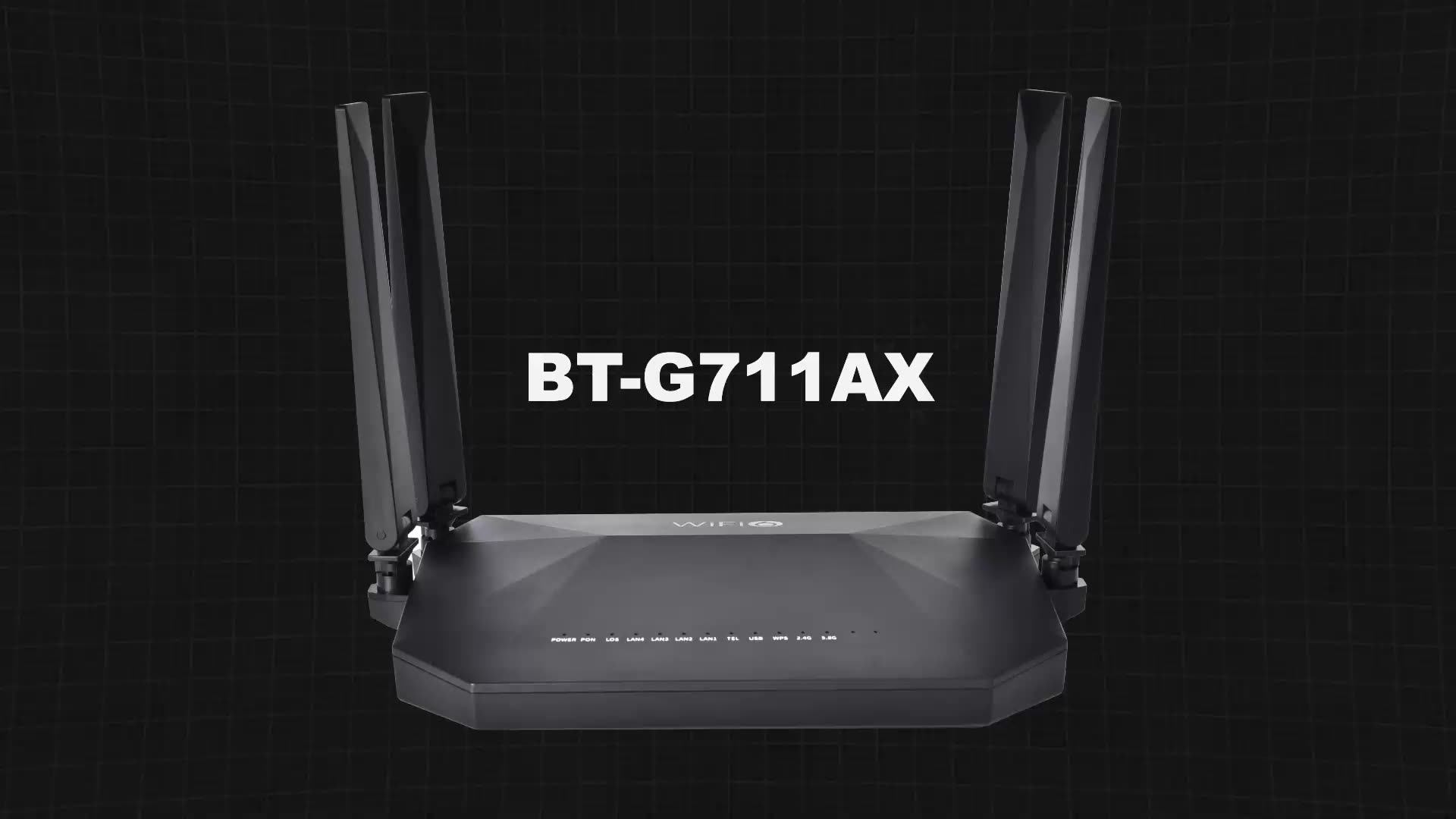 Bt-g711ax Ax1800 Voip Gateway Router Wifi6 Xpon Gpon Onu Wifi 6 Ont ...