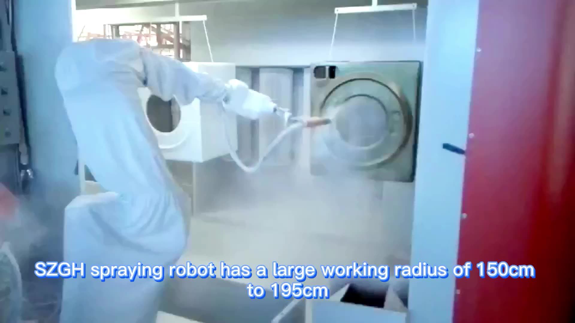 Automatic Robotic Painting Machine Robot Arm 6 Axis Oem Painting For ...