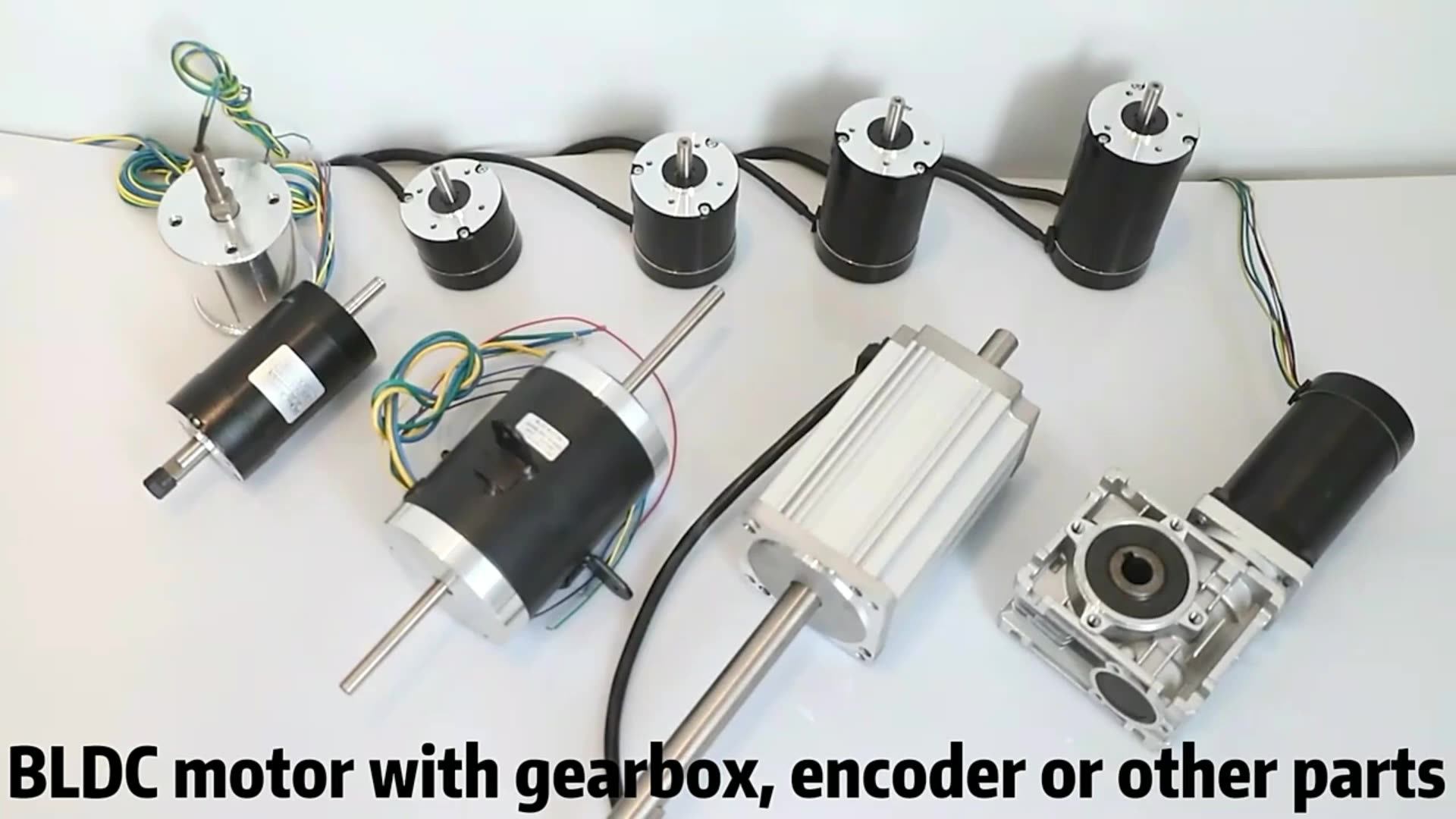 24v 48v 3000rpm Bldc Motor 60mm Brushless Dc Electric Motor With Power ...