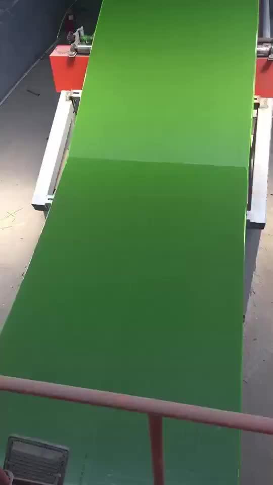 Hot Sale 4x8 Green Color Poplar Core Pvc Coated Film Faced Plywood For ...