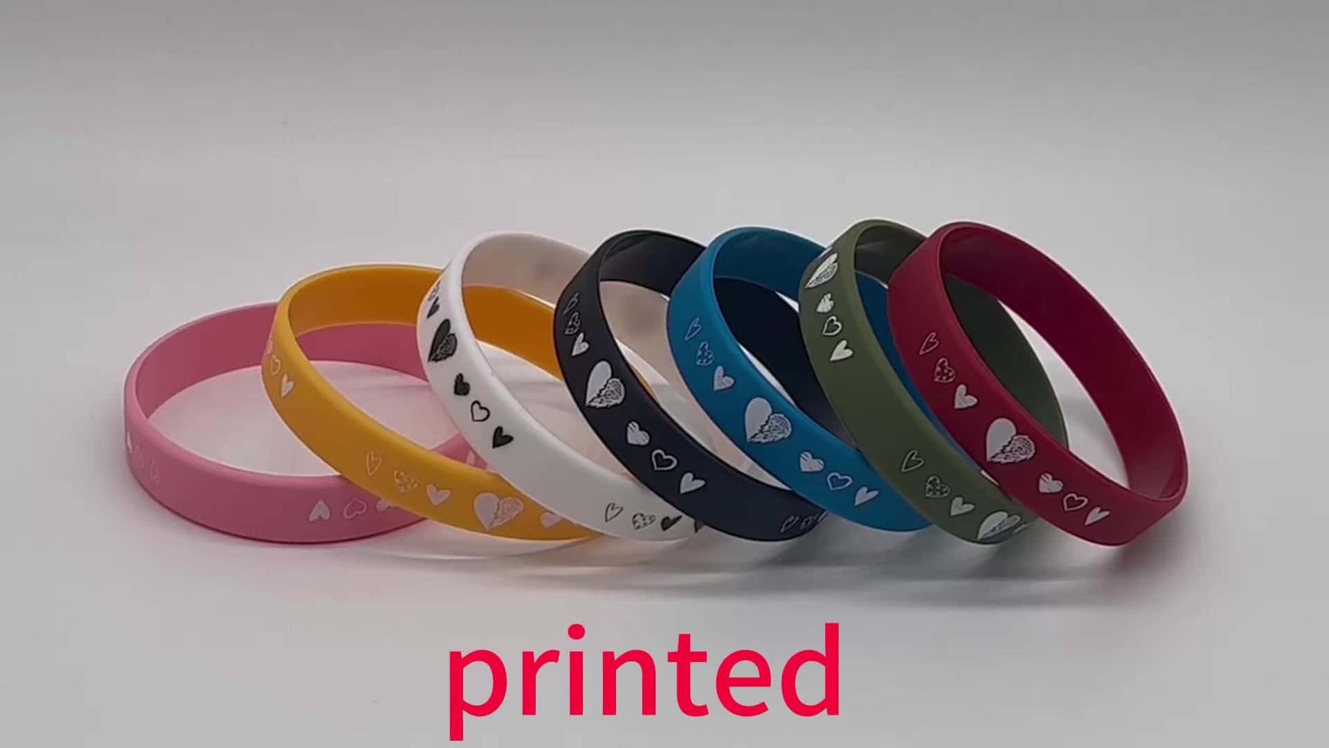 Cheap Promotional Custom Logo Design En Thin Rubber Silicone Bracelet ...
