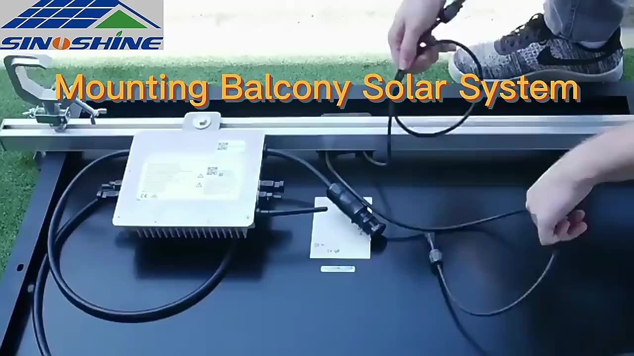 European Warehouse Balcony Garden Solar System Kit 400w 600w 800w 1200 ...