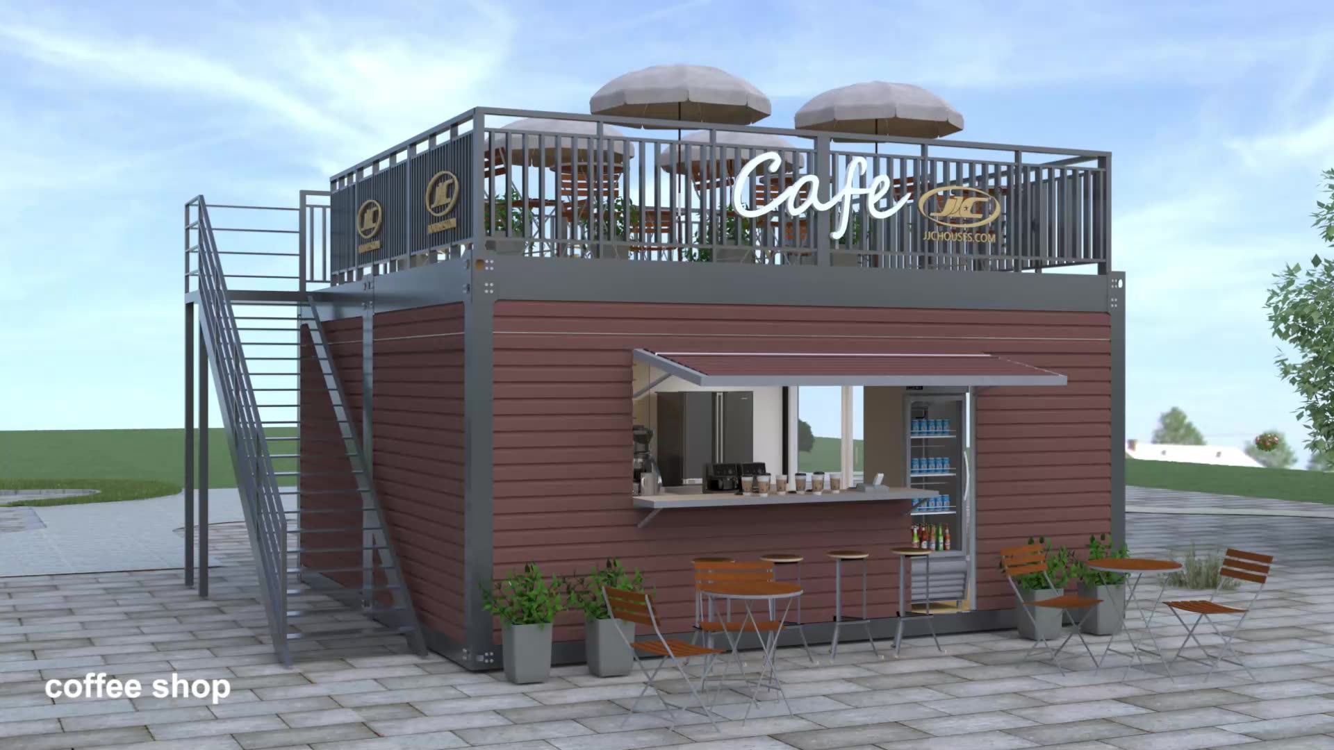 Modern Luxurious Detachable Prefabricated Interior Design 20ft 10ft ...