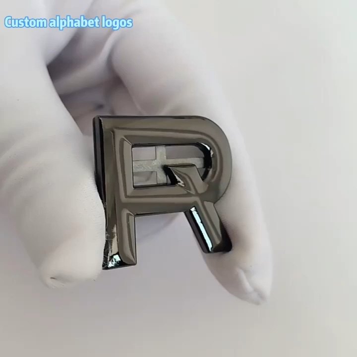 Custom Made Purse Alphabet Plate Logos Die Casting Handbag Metal Parts ...