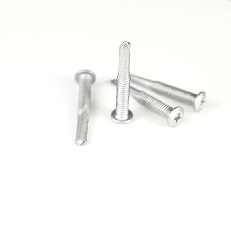 Factory Custom Bimetal Compound Material Wafer Head Self Drilling Screw ...