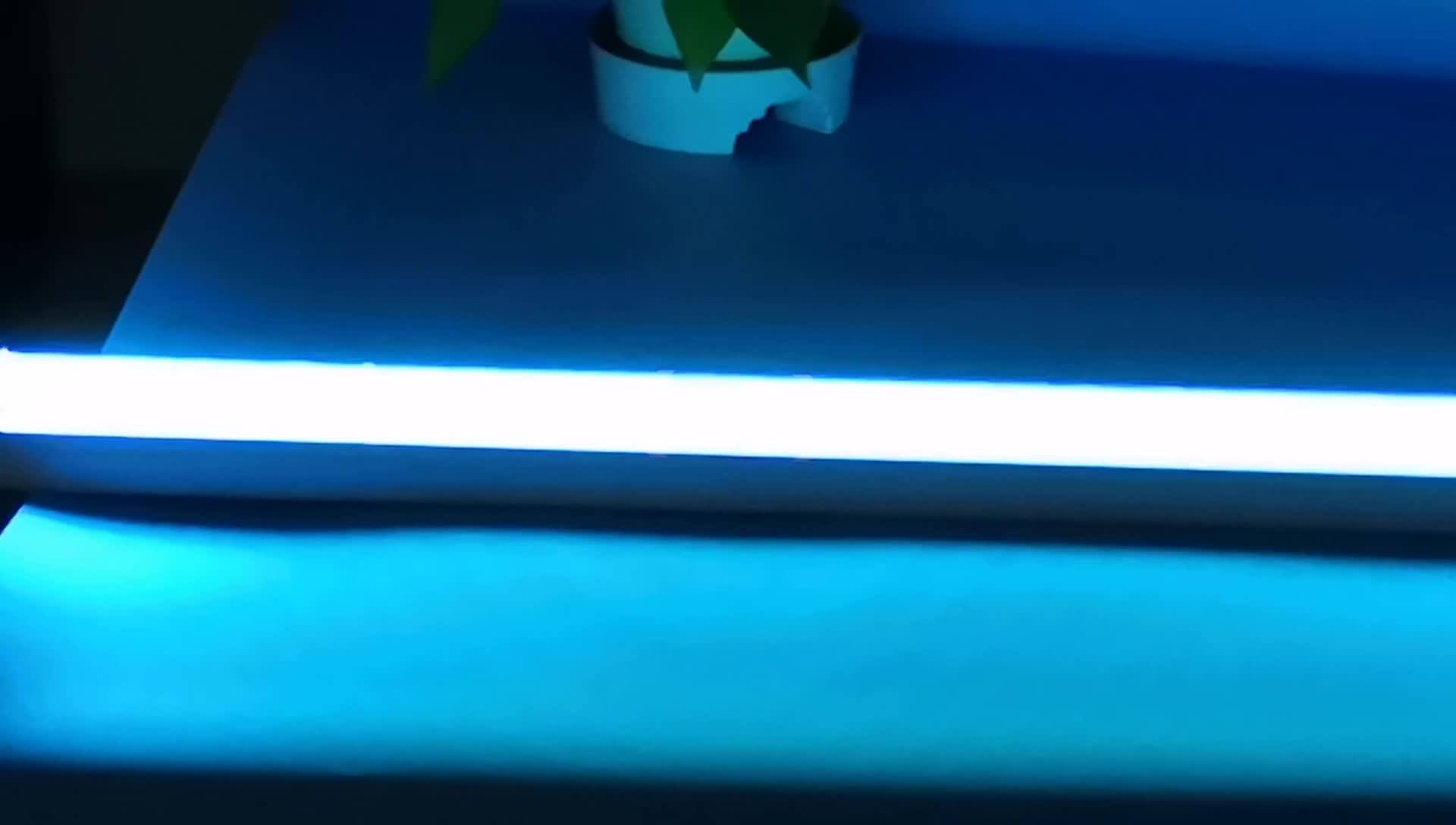 Ultraviolet Lamp 254nm Uvc Fluorescent Retrofit Quartz Blue/purple ...