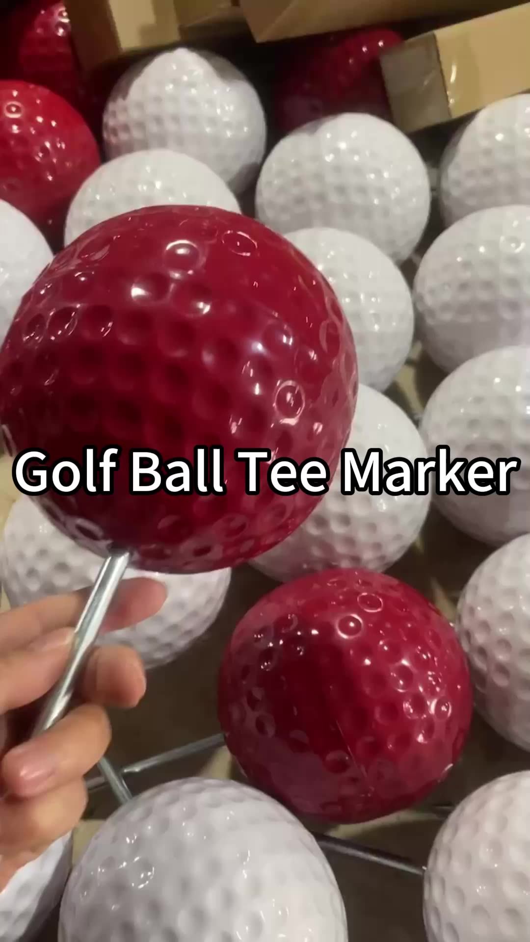 How True Factory Direct Selling Colorful Golf Dimple Tee Markers Golfs ...