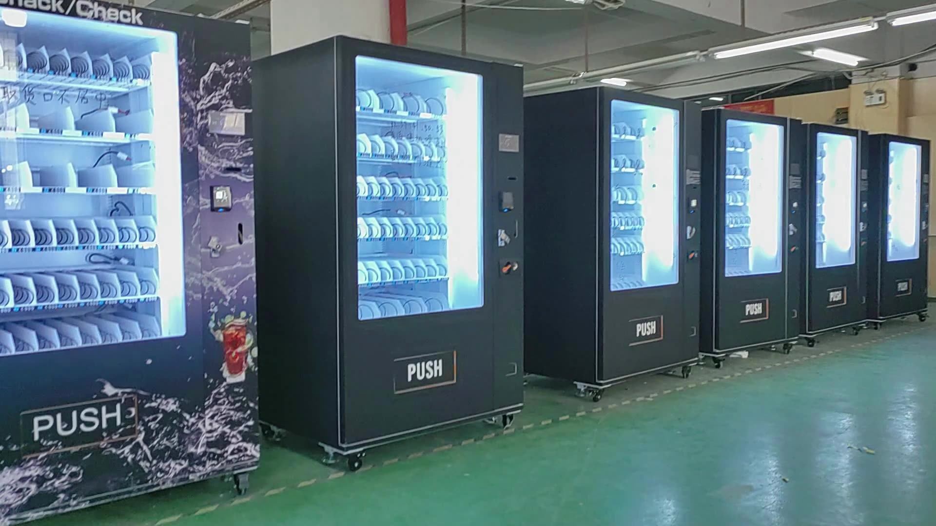 Germany Standard Outdoor Vending Machine For Cold Drink Refrigerated ...