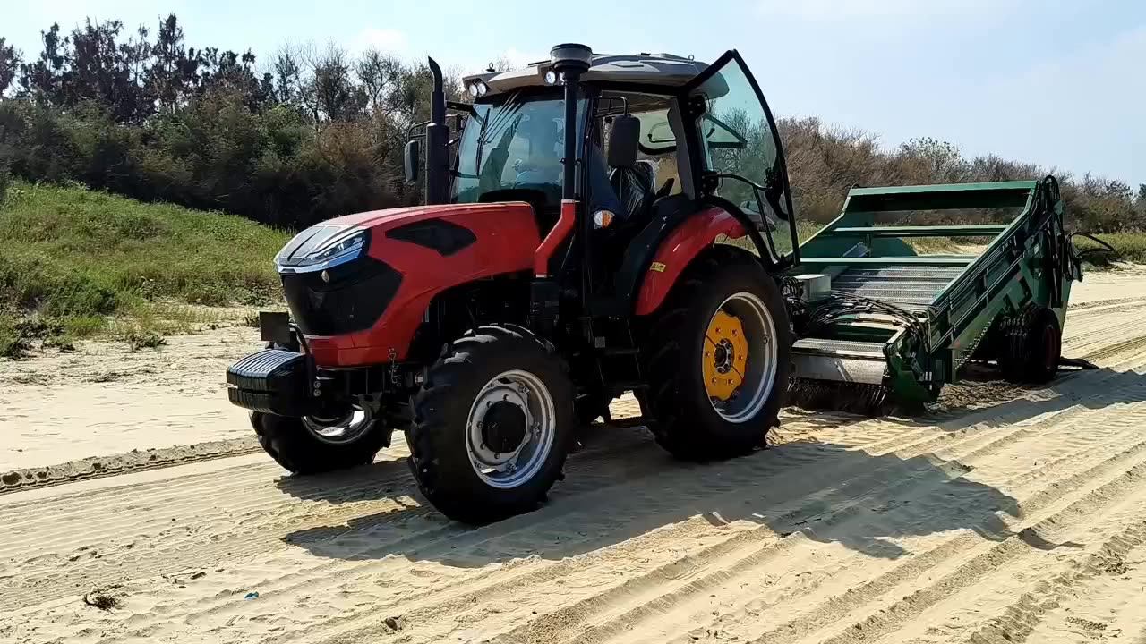 Socma Beach Cleaner Machine Walk Behind Beach Cleaner For 75hp Tractor ...