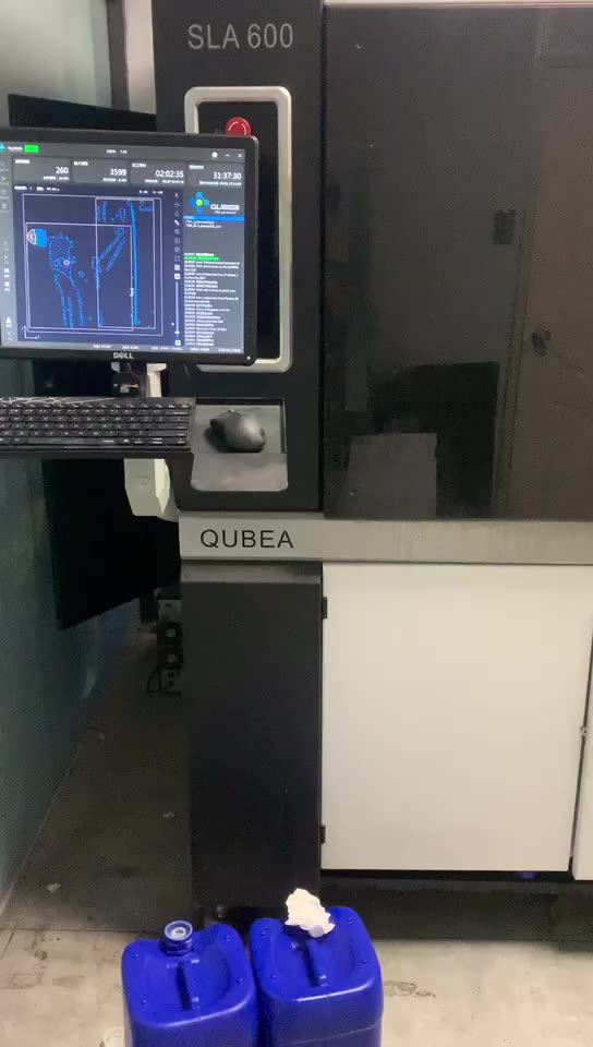 Large Size 600*600*400mm 3d Printing Machine Industrial Laser Resin Sla ...