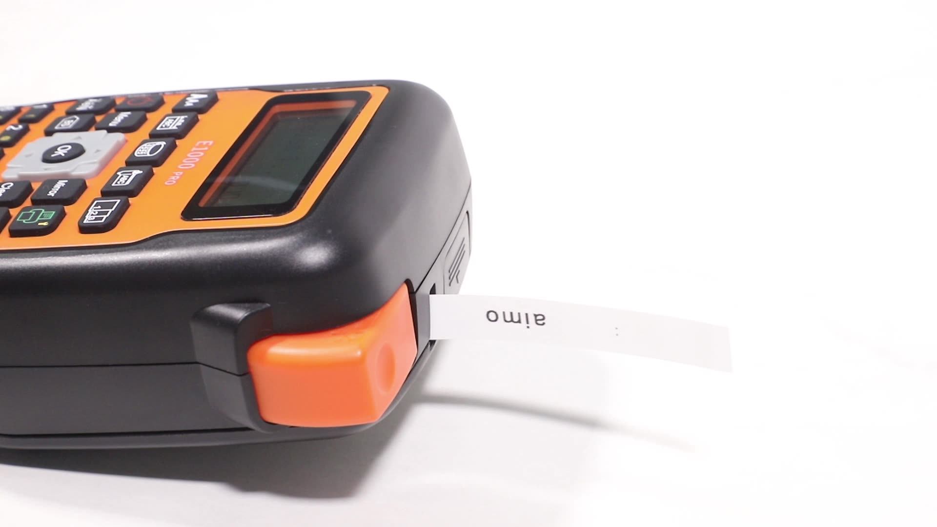 E1000 Pro Portable Communication Power Industry Handheld Writer Label ...