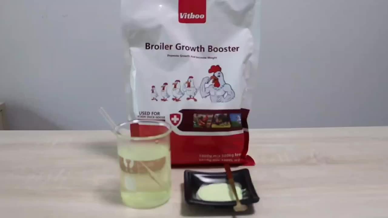Chicken Growth Feed Broiler Growth Booster Meat Chicken Feed Additive ...