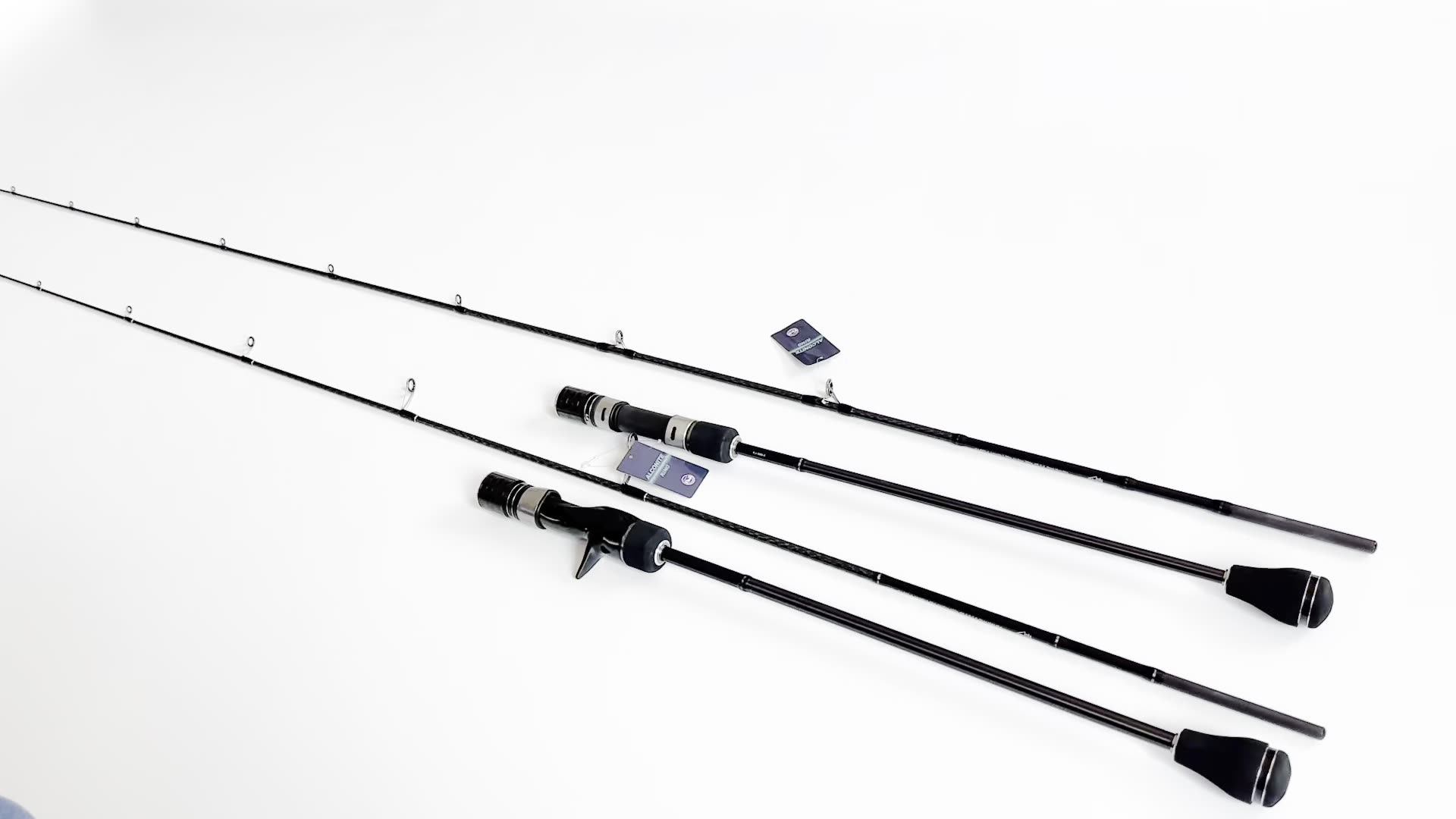 Slow Jigging 1.77m Rod Reservoir Beach Carbon Solid Tip Spinning Lure ...