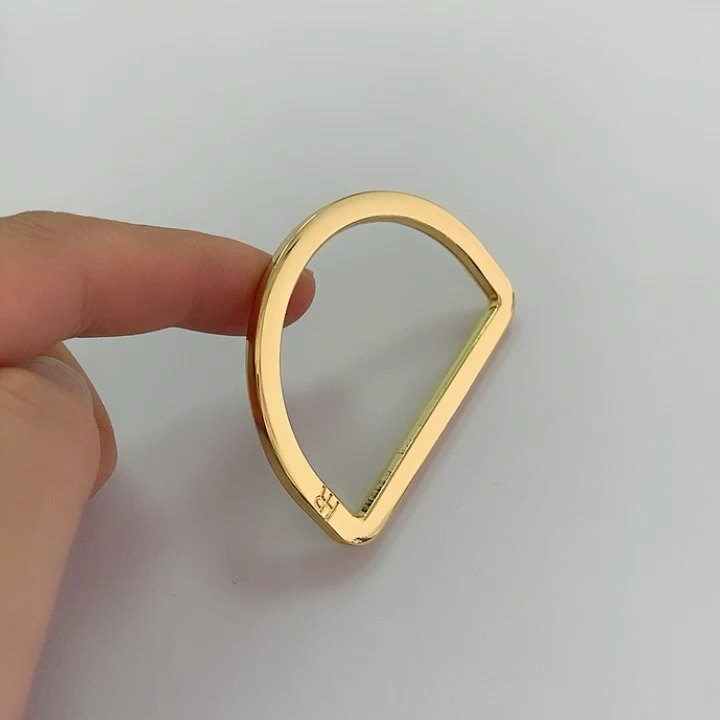 Custom Metal D Shape Ring 1 Inch Metal Open D Ring For Handbags - Buy 1 ...