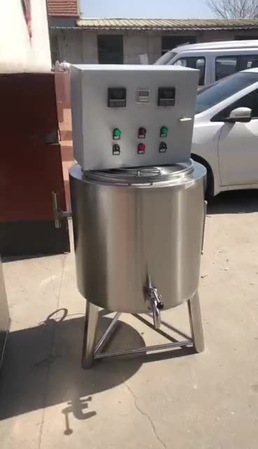 Stainless Steel 100l Yogurt Juice Wine Pasteurizer Milk Pasteurization Machine Hj-sj100 - Buy ...