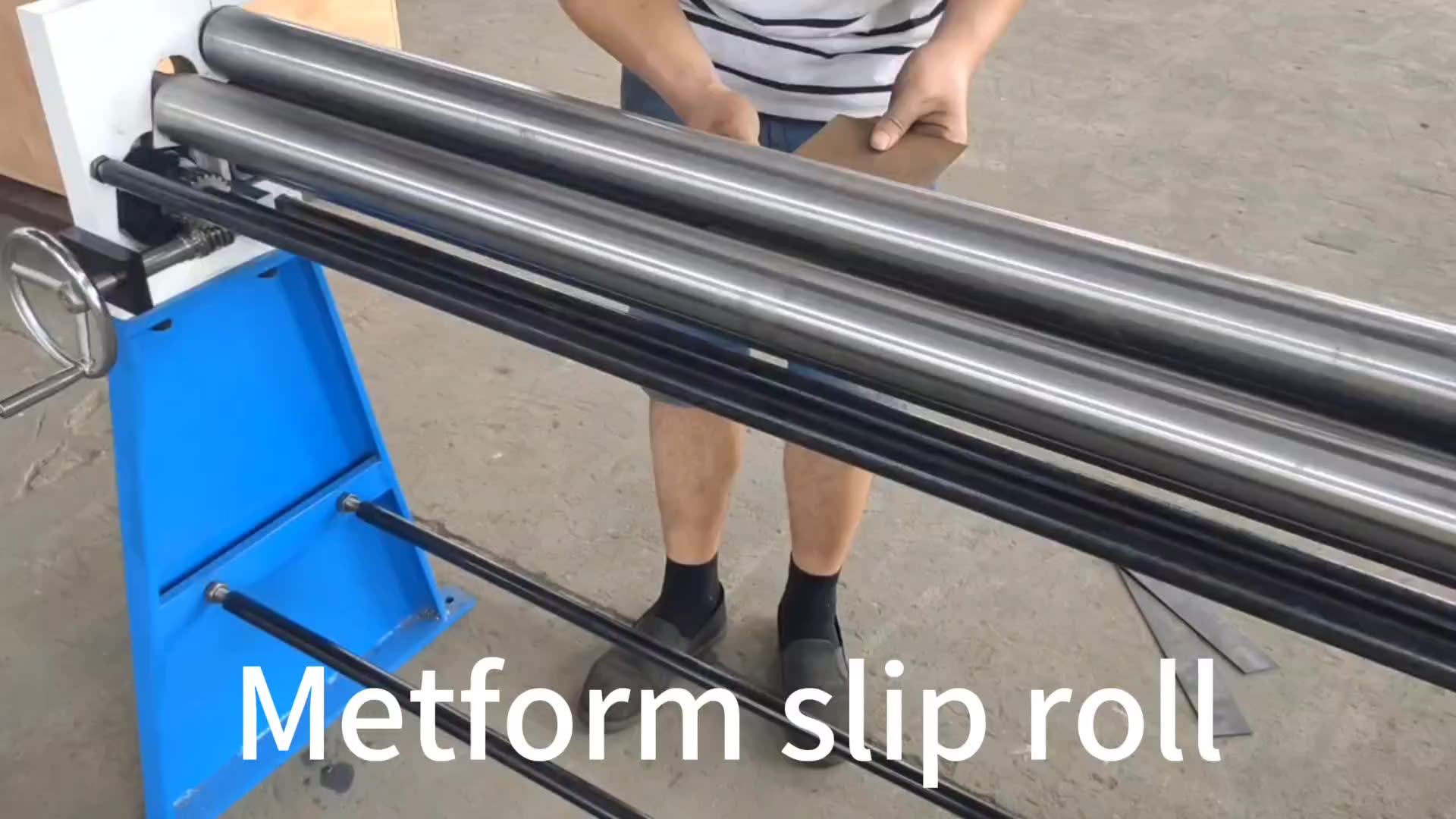 Slip Rolling Machine Sheet Metal Apply To Home Use Shanghai Provided ...
