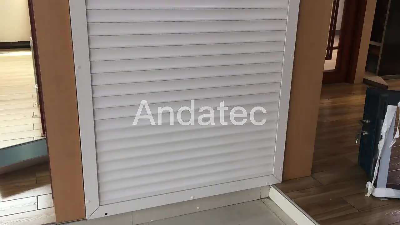 Aluminium Hurricane Roller Shutter Strongest Slat Rolling Window ...