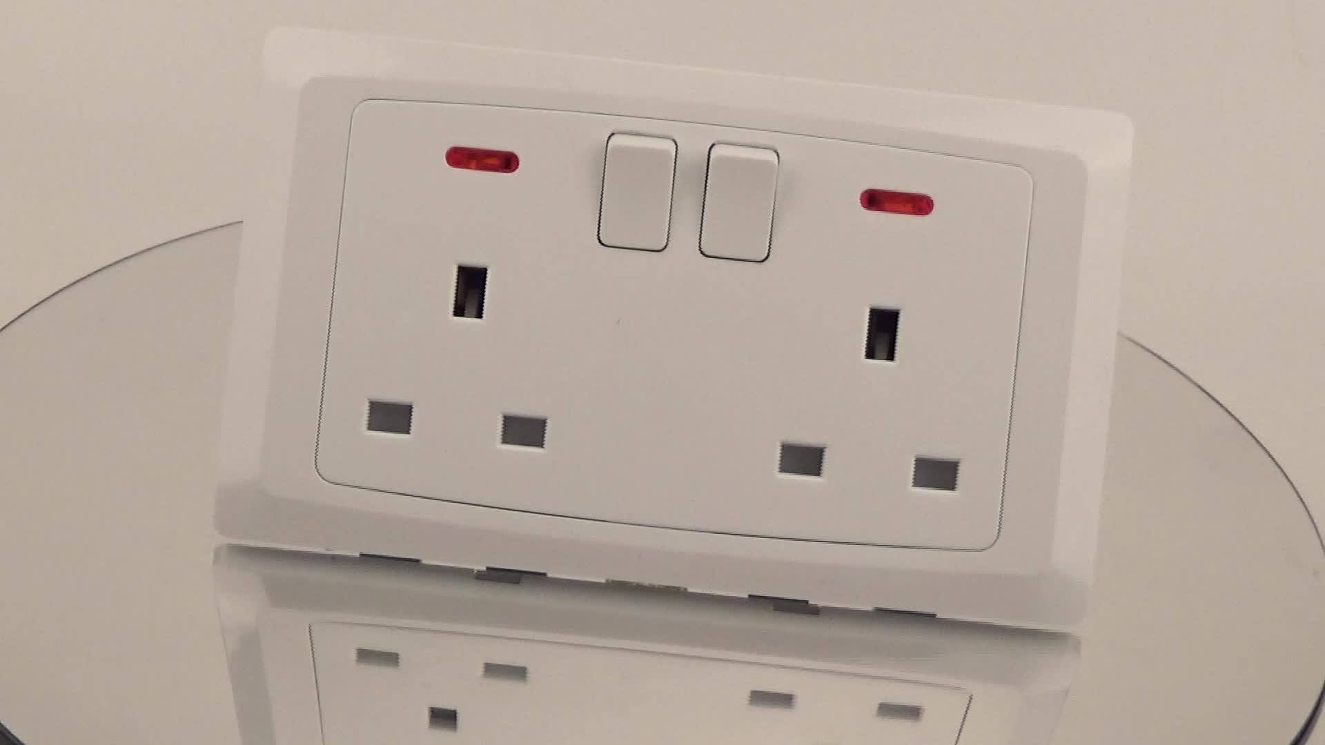 Double Sockets Wall Sockets And Switches Electrical Switch Socket - Buy ...