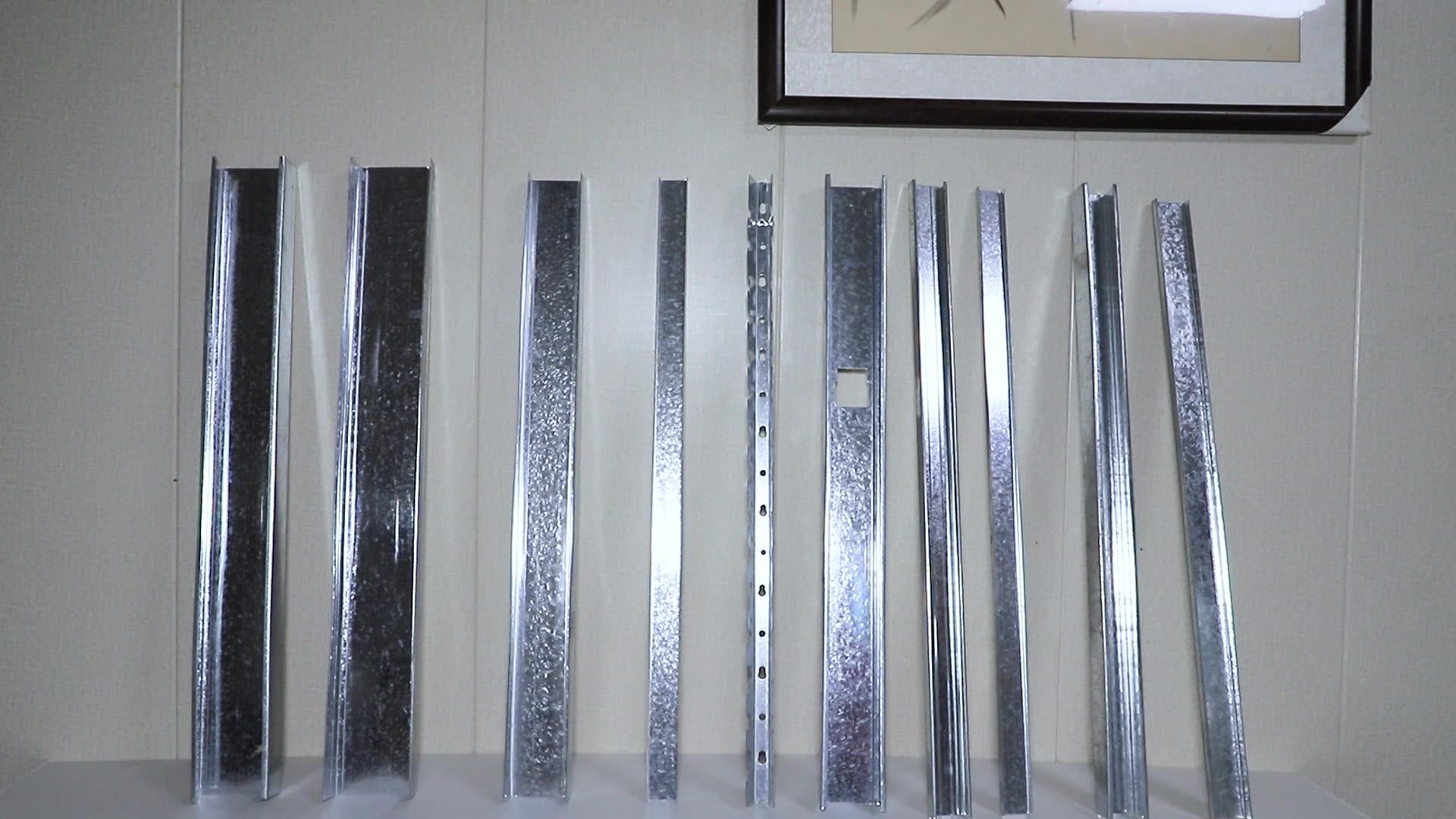 Metal Furring Channel Galvanized Building Materials Light Steel Keel ...