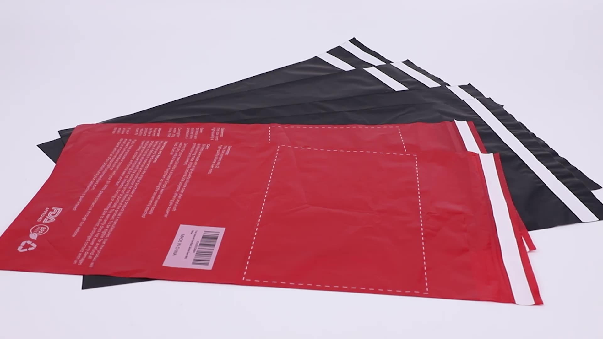 Custom Durable Eco Friendly Shipping Mailing Bags Biodegradable Mail