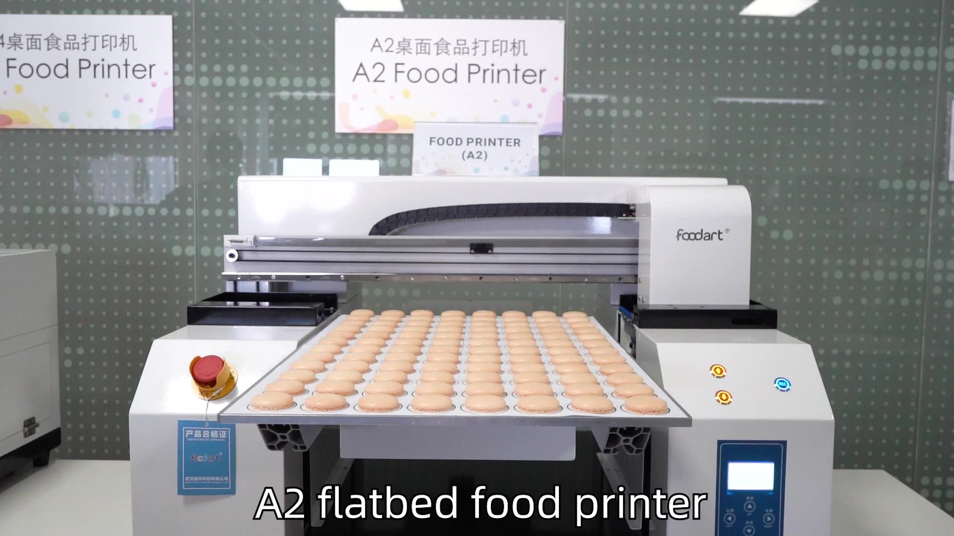 2024 Latest Edible Diy 3d A2 Food Printer Automatic Ink Feeding Cake ...