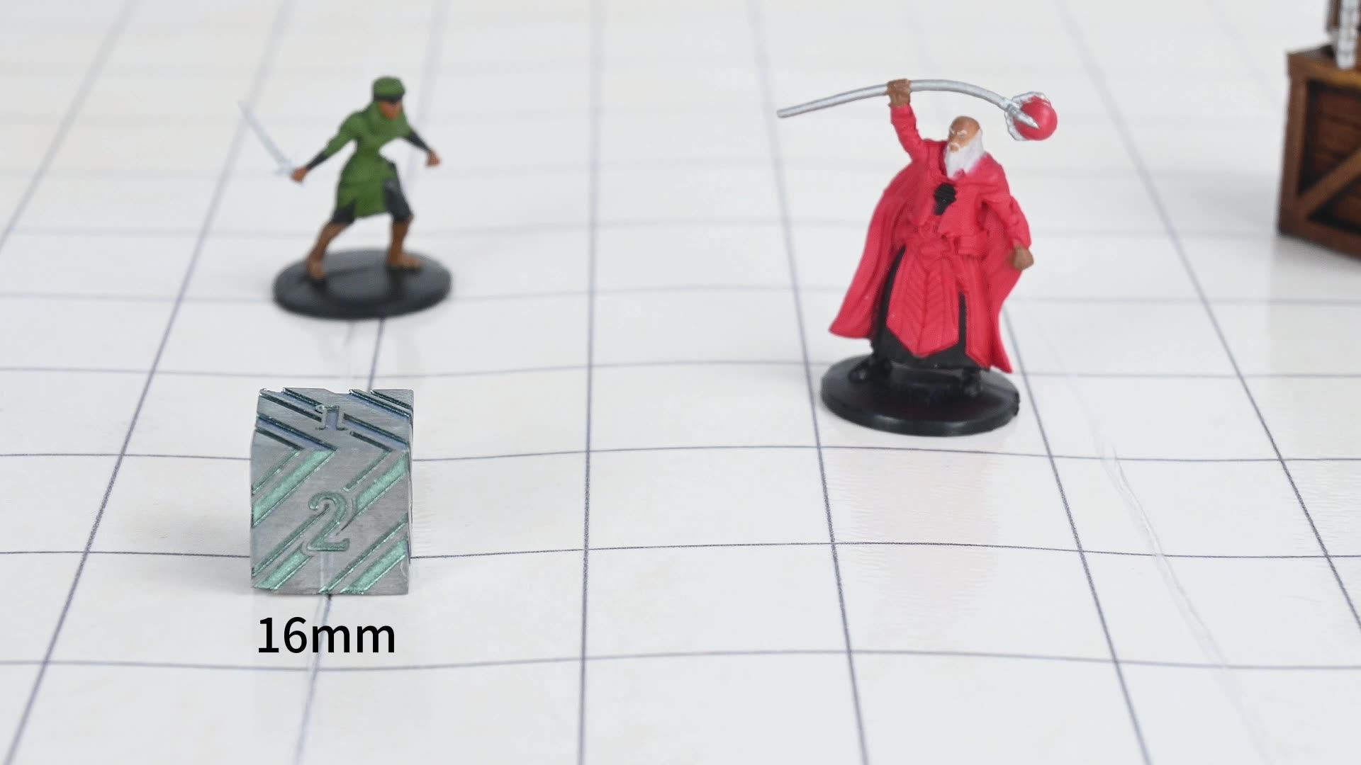 Mini Solid Polyhedral Dnd Dice 6mm Miniature Metal Dice Set D&d 10mm ...