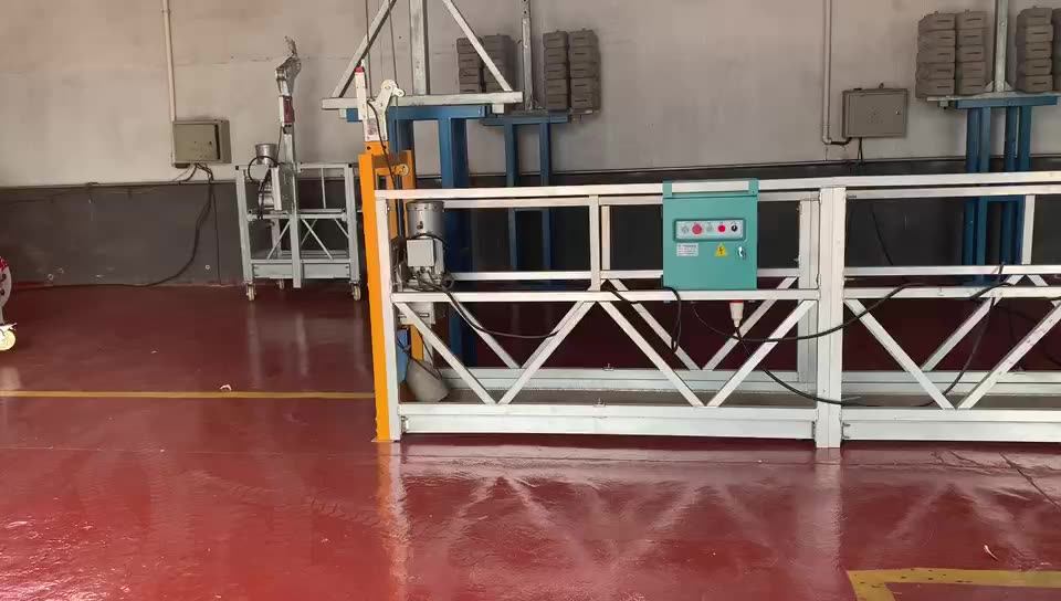 Electric Scaffolding Platform Construction Hanging Scaffolds Electric ...