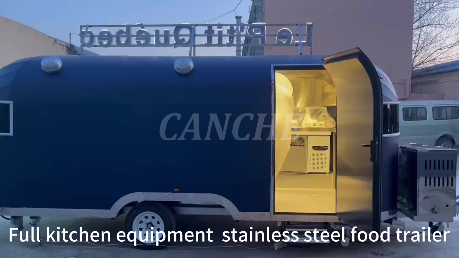 Certification Bbq Hot Plate Trailer Mobile Fast Used Food Trolley Carts ...