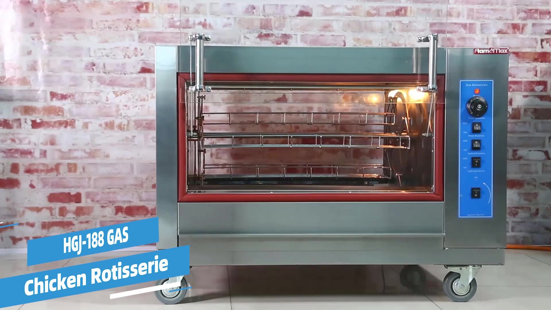 Hot Sale Good Price Rotate Chicken Rotisserie Machine/rotisserie ...