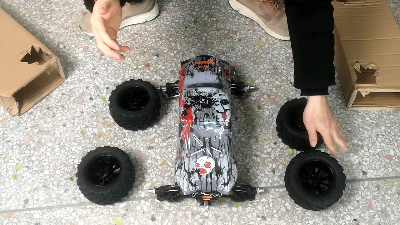 Dhk Hobby Zombie 8e 8384 1/8 100a Esc Waterproof 4wd Brushless Monster ...