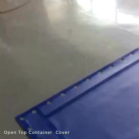 Waterproof Custom Cargo 6ft*8ft Utility Trailer Cover Pvc Vinyl ...