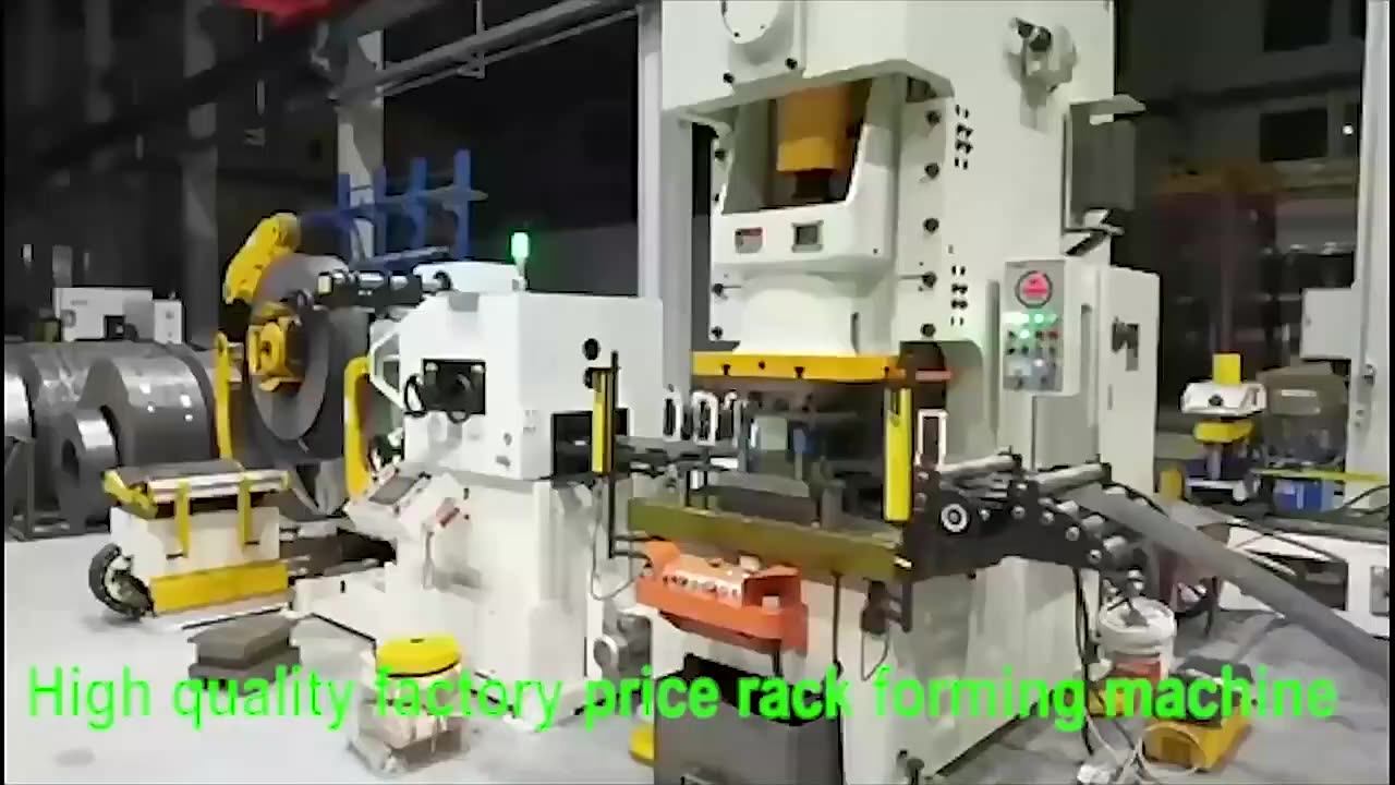 Shelves Rack Pillar Beam Upright Production Line Shelf Roll Forming ...