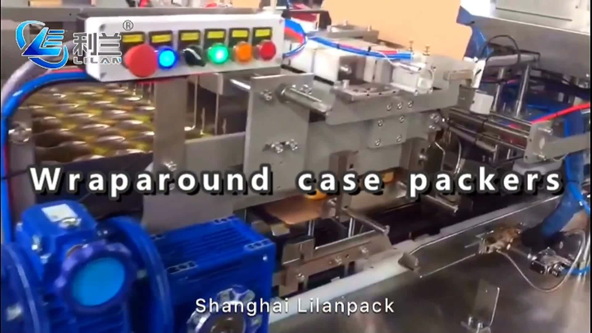 Factory Price Tin Canns Production Line Wraparound Case Packer For ...