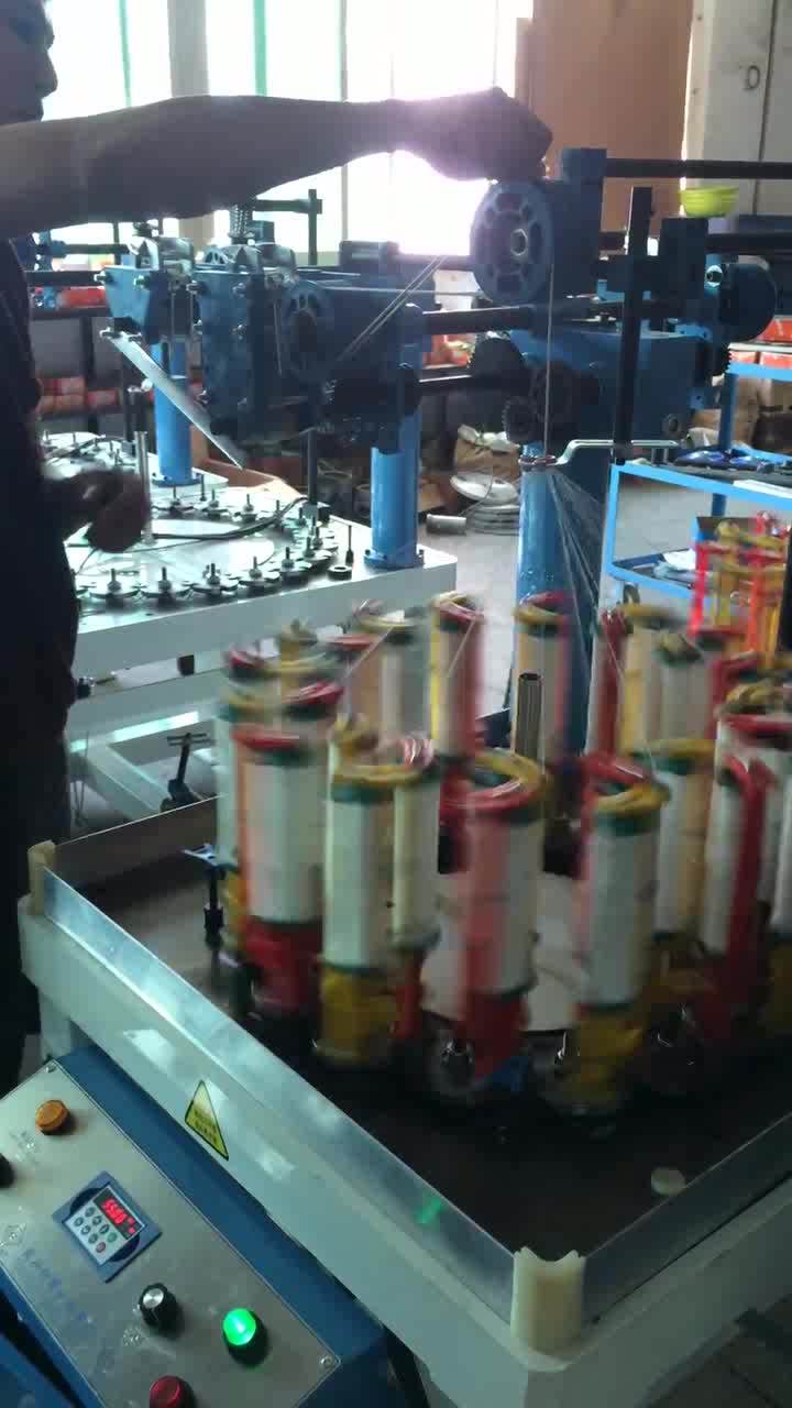16 Spindles Round Draw Cord Braiding Machine - Buy Cord Braiding ...