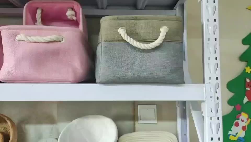 Collapsible Stair Step Basket Organizer Canvas Stair Storage Baskets ...