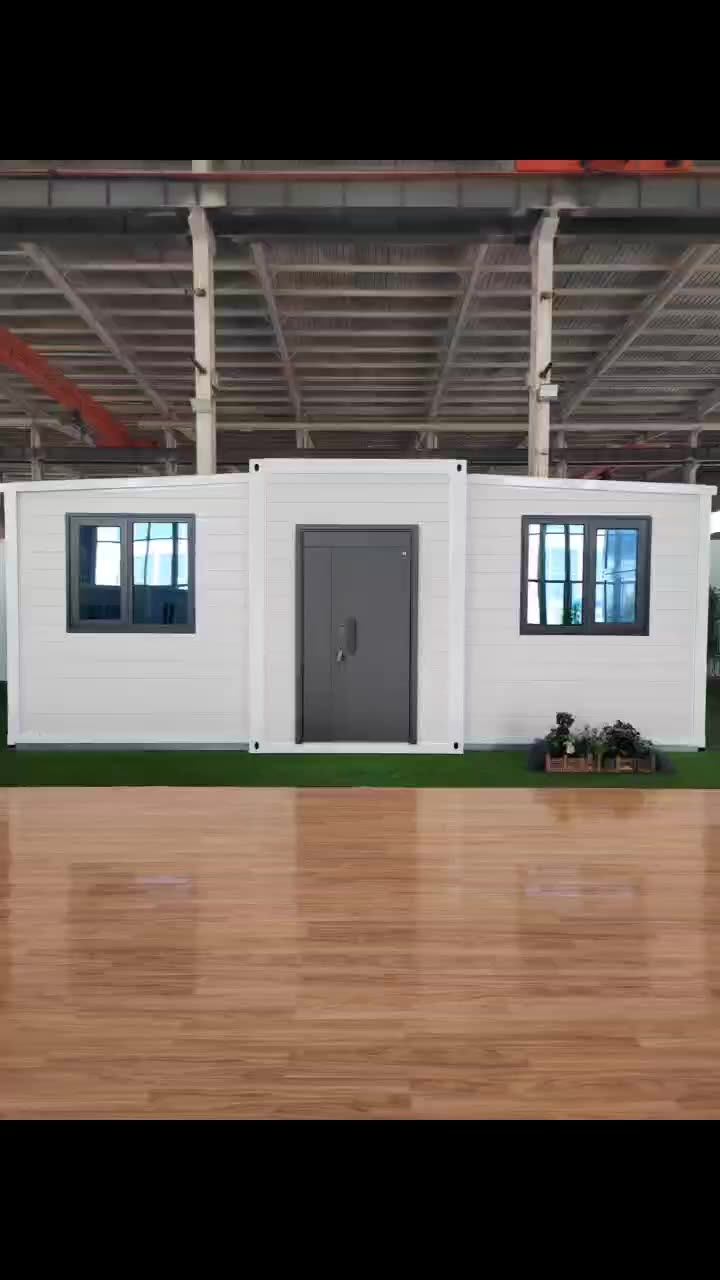 40ft Flat Pack Container Two Bedroom Prefabricated Expandable Container ...