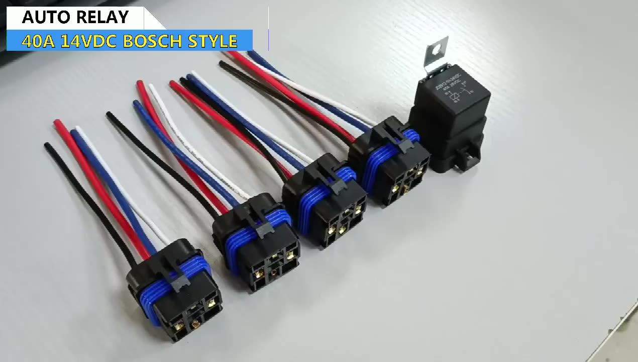Car Alternador 12v 30a 24v 4pin 24 Volt Automotive Relay 5 Pin ...