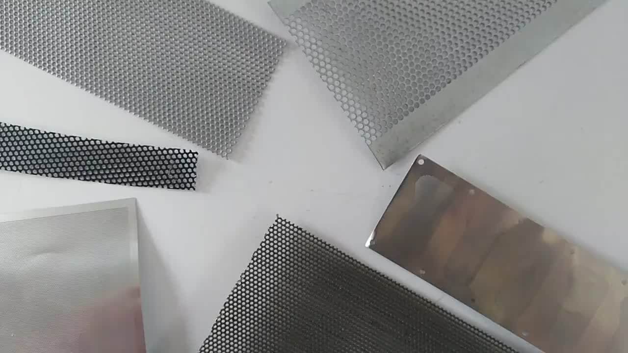 Pvc Coated Perforated Corrugated Metal Panels Protection Screen - Buy ...