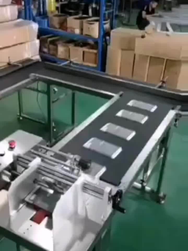 Paged Machine,Stacker/feeder With Conveyor,Count And Paging Plastic Bag ...