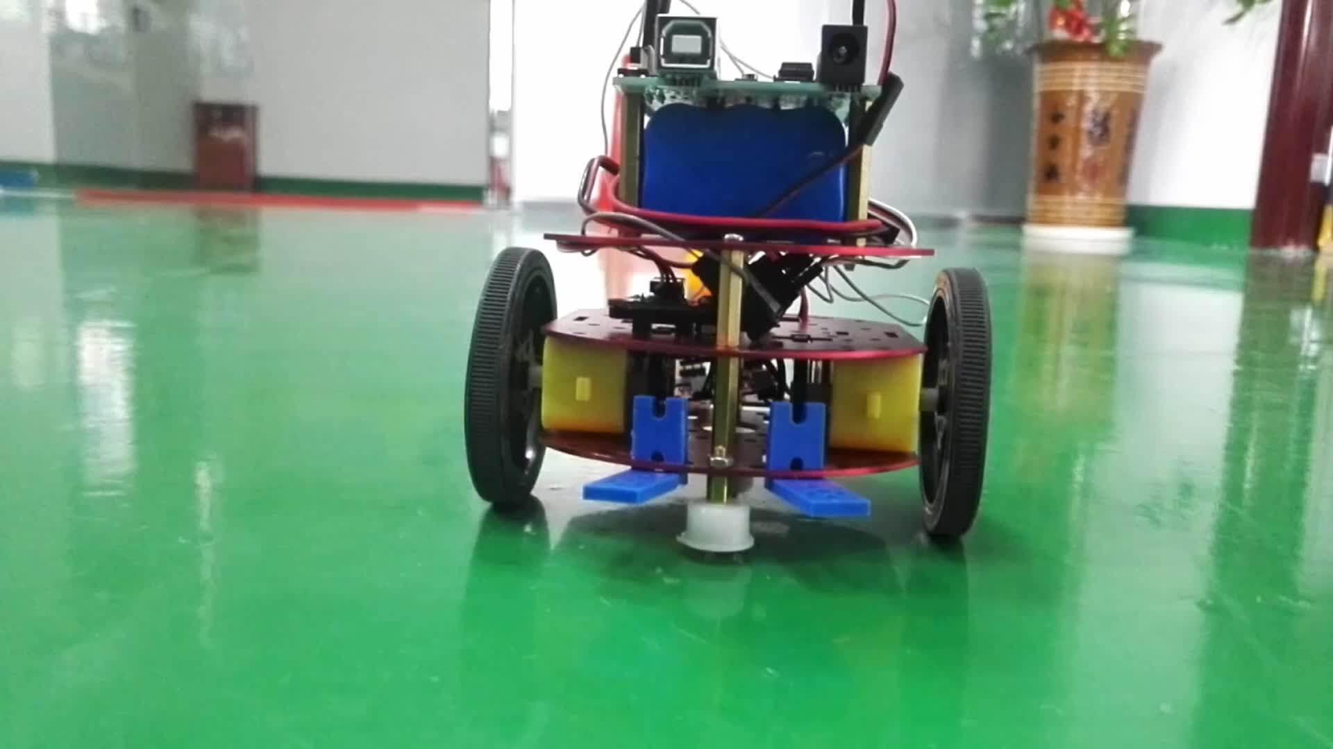 Mini 3 Layer Round Robot Chassis Kit 2wd With Dc Motors - Buy Smart Car ...