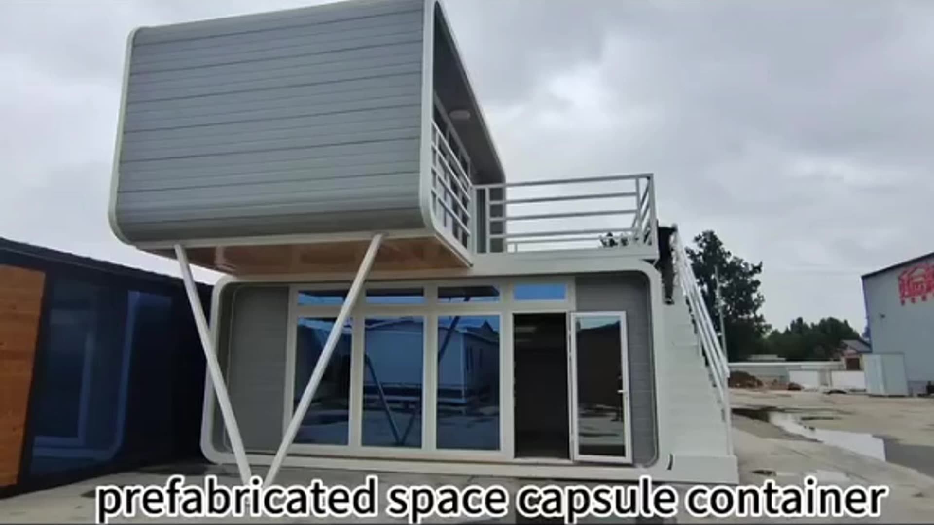 Office House Pods Modular Coodo Tiny House Commercial Space Airship Eco ...