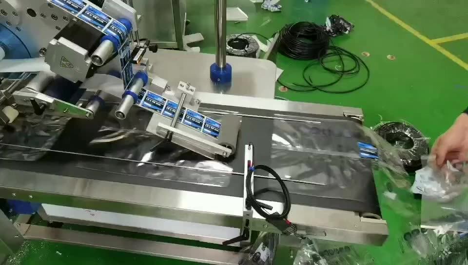 2022 Automatic Assembly Line Labeling Head Flat Electronic Products Top ...
