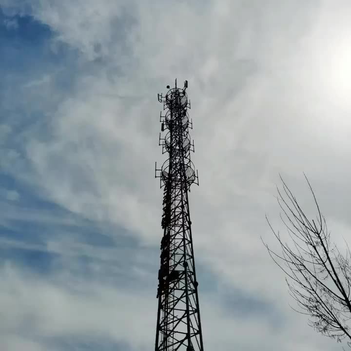 100ft 200ft 3 Legs Self Supporting Gsm Cell Phone Lattice Triangular ...