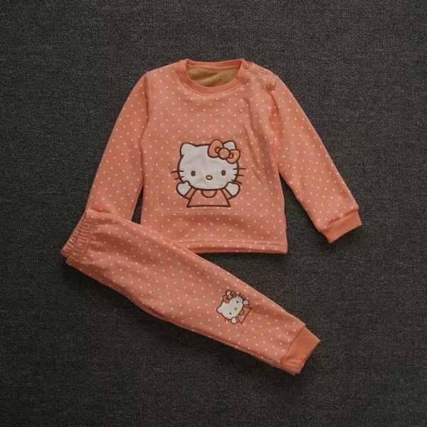 Купить нижнее белье hello kitty 加厚加绒保暖内衣套装 в интернет-магазине с Таобао ...
