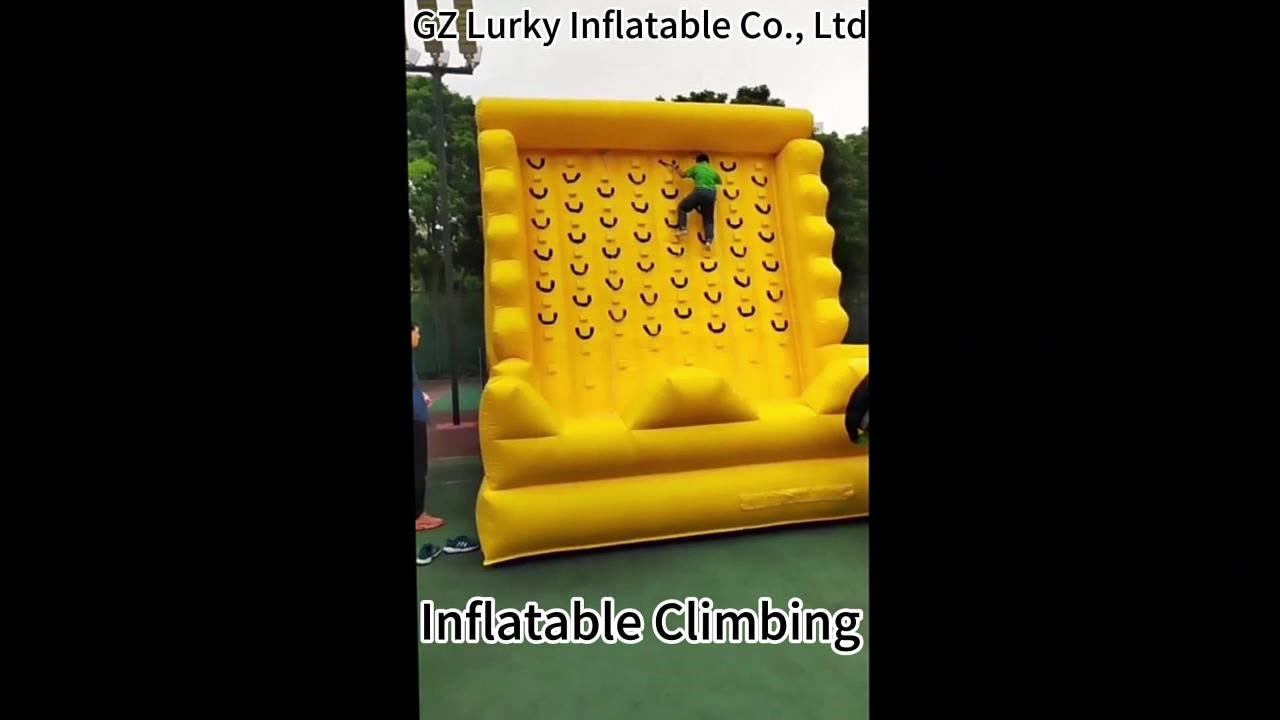 Large Commercial Custom Inflatable Park Bounce House Combo Double Slide ...
