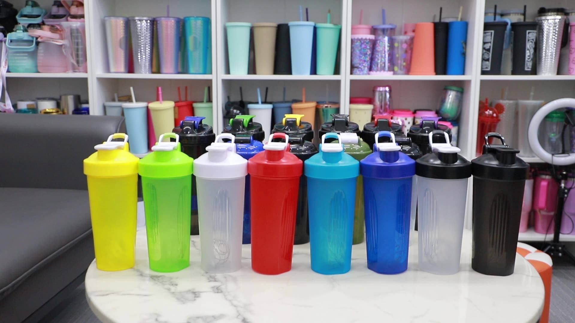 Custom Protein Shaker Bottle Gym 400ml Sports Shakers Gimnasio Portable ...