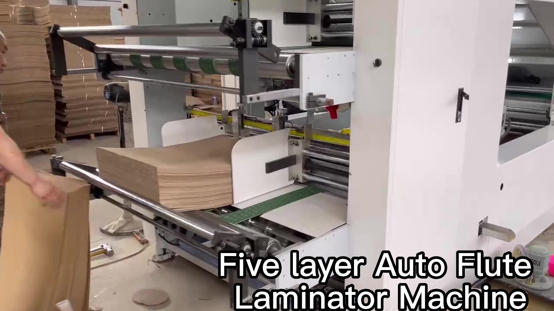 Sino Jugo Five Ply Flute Laminate And Cardboard Flute Laminating ...