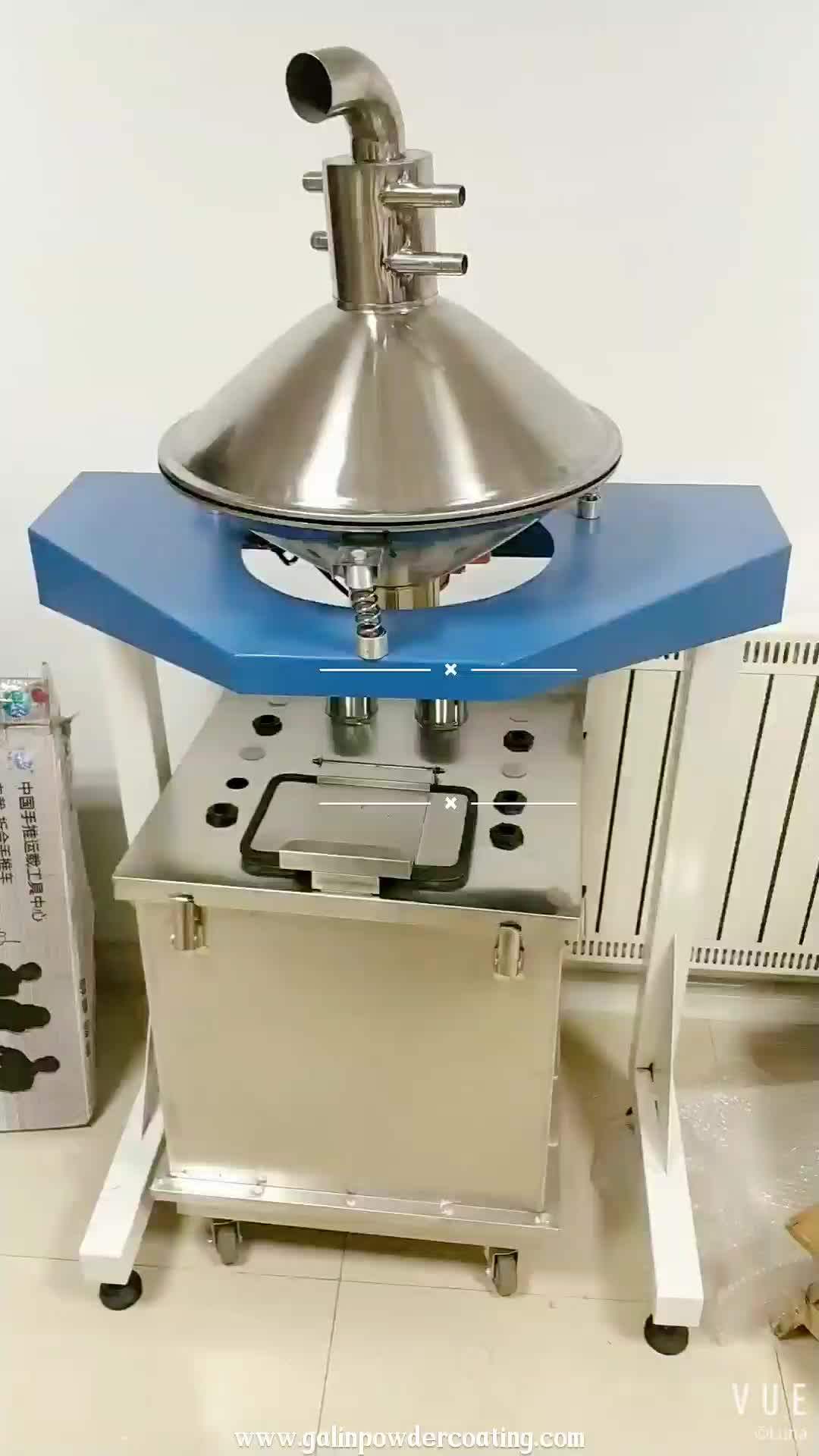 Full Automatic Electrostatic Powder Coating / Painting Sieve Equipment ...