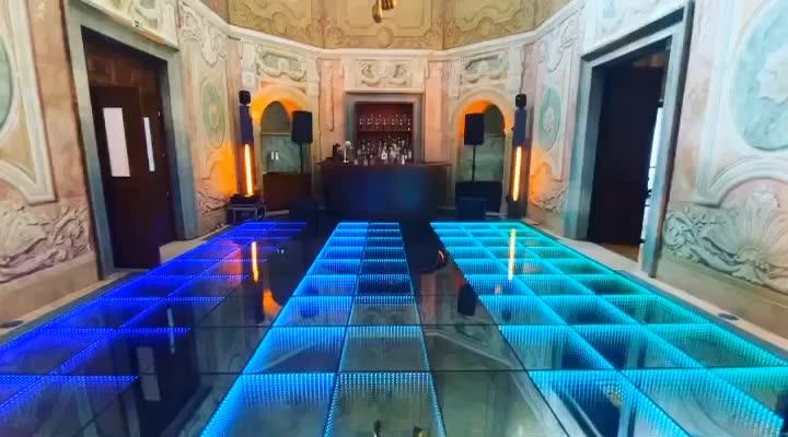 Promotion Night Club Disco Wired Illuminated Infinite Mirror Led Dance ...